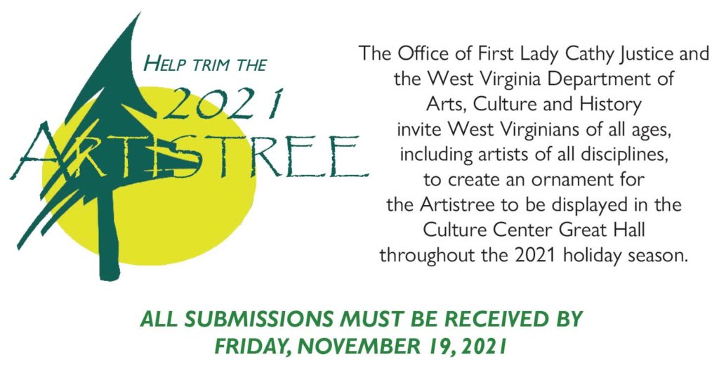 Help Trim the 2021 Artistree! - West Virginia Culture Center : West ...