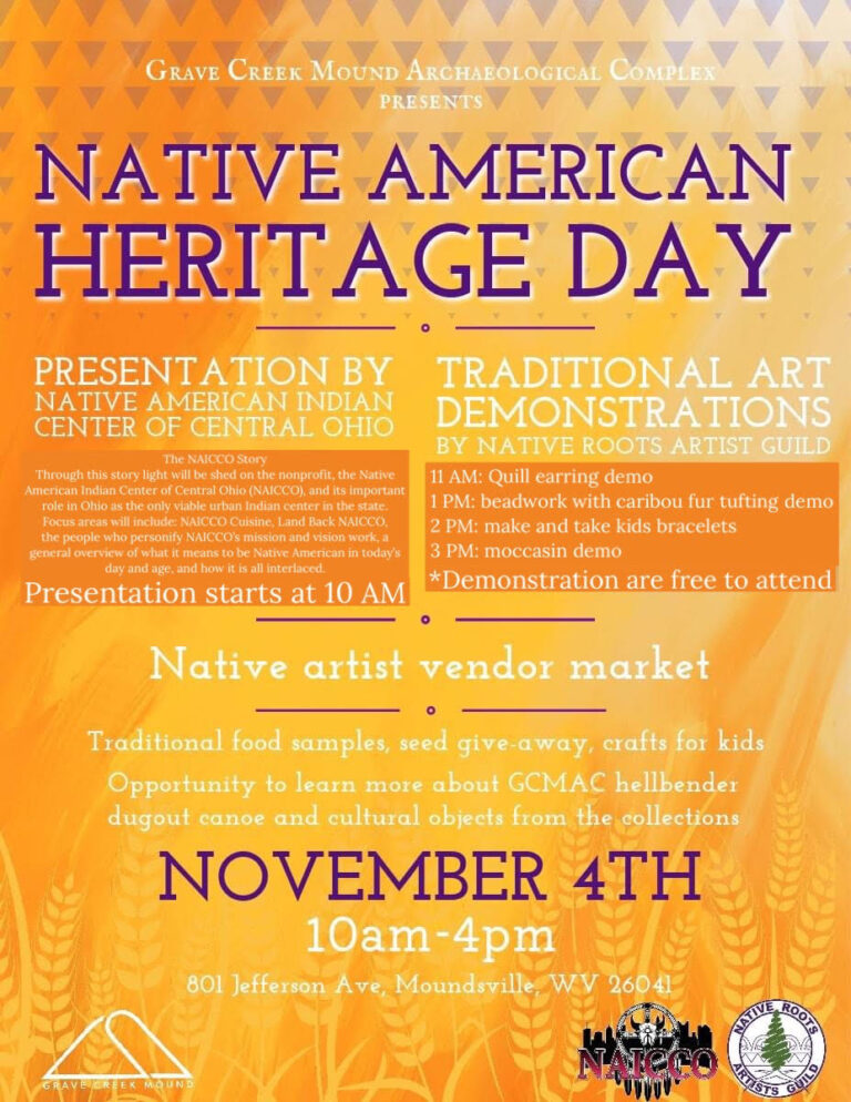 Grave Creek: Native American Heritage Day - West Virginia Culture ...